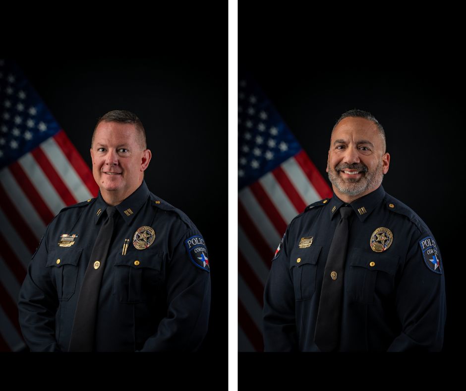 CORINTH POLICE DEPARTMENT ANNOUNCES PROMOTION OF CAPTAINS JIMMIE GREGG ...