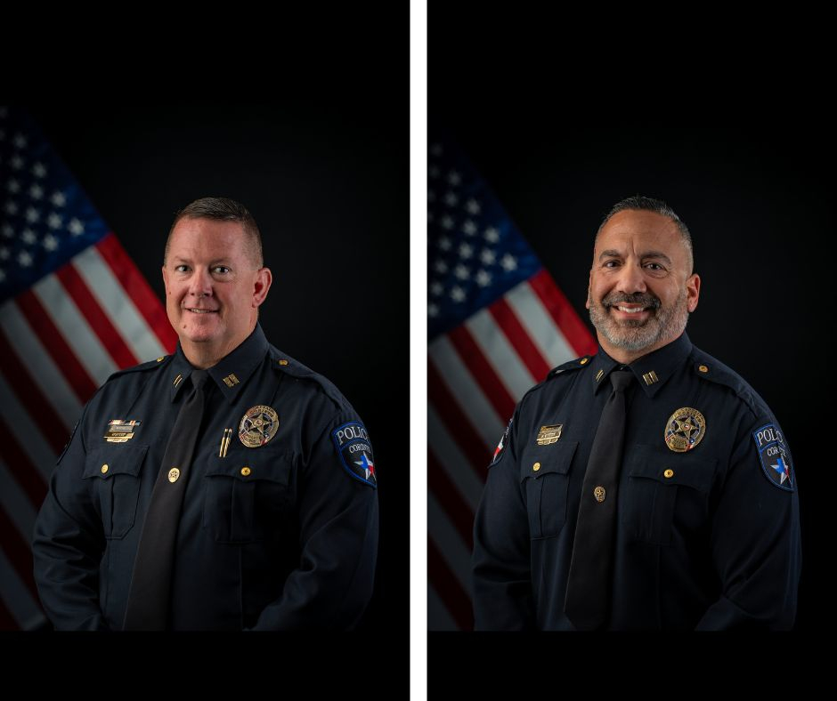 CORINTH POLICE DEPARTMENT ANNOUNCES PROMOTION OF CAPTAINS JIMMIE GREGG ...