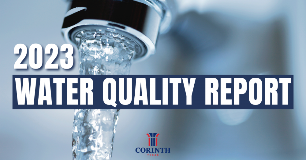 2023 WATER QUALITY REPORT | City of Corinth Texas